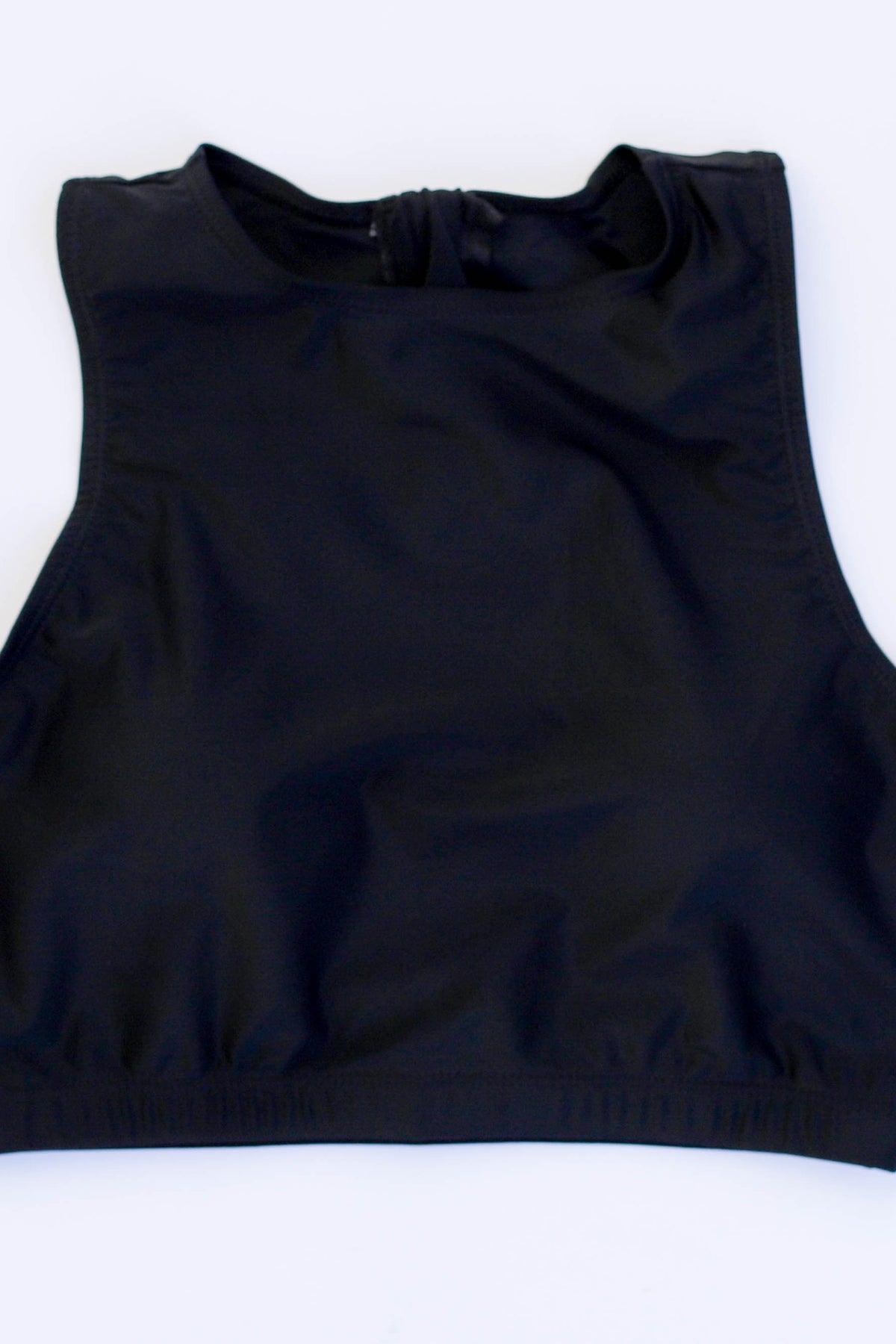 Hello Bombshell Top | Black – Coral Reef Swim